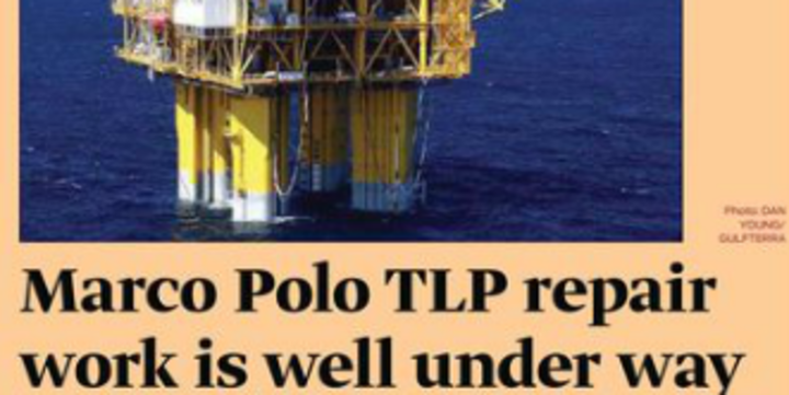 Marco Polo TLP shut in after fire | Upstream Online