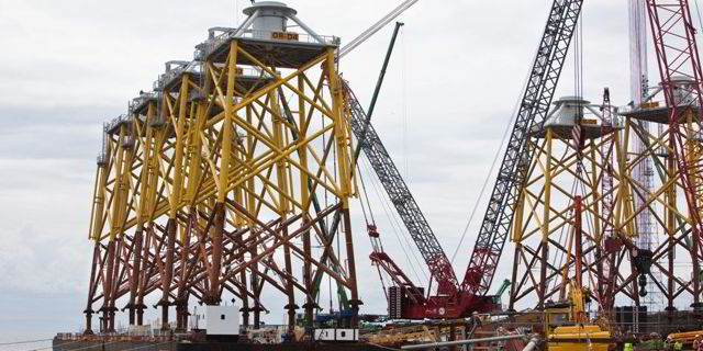 Foundations for Vattenfall’s Ormonde wind farm on the way | Recharge