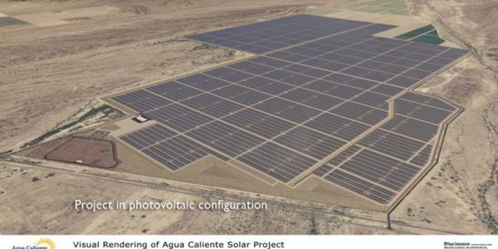 NRG investing up to $800m in 290MW Agua Caliente solar plant | Recharge