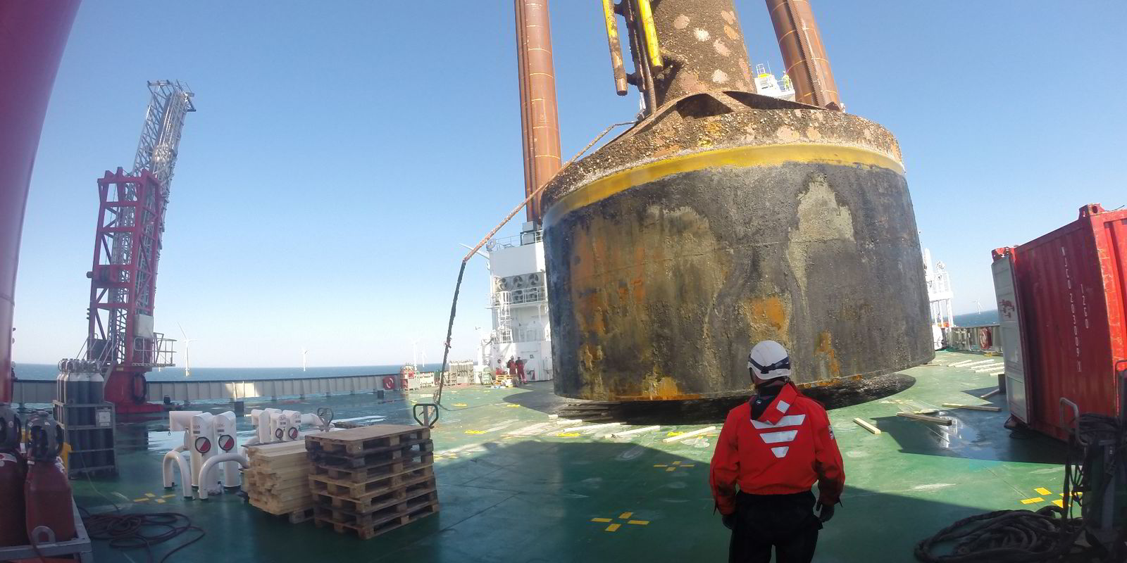 Mono Bucket foundation decommissioned at Horns Rev 2 | Recharge