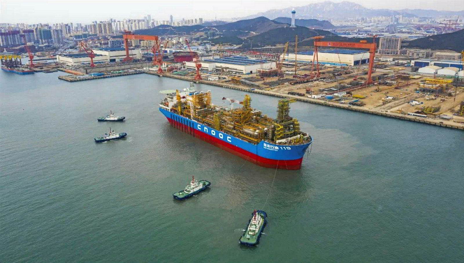 COOEC delivers FPSO for operation in South China Sea | Upstream Online COOEC delivers FPSO for operation in South China Sea | Upstream Online