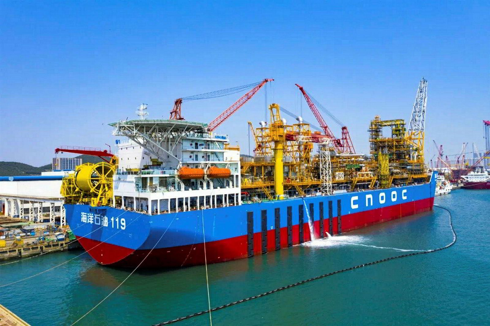COOEC delivers FPSO for operation in South China Sea | Upstream Online COOEC delivers FPSO for operation in South China Sea | Upstream Online