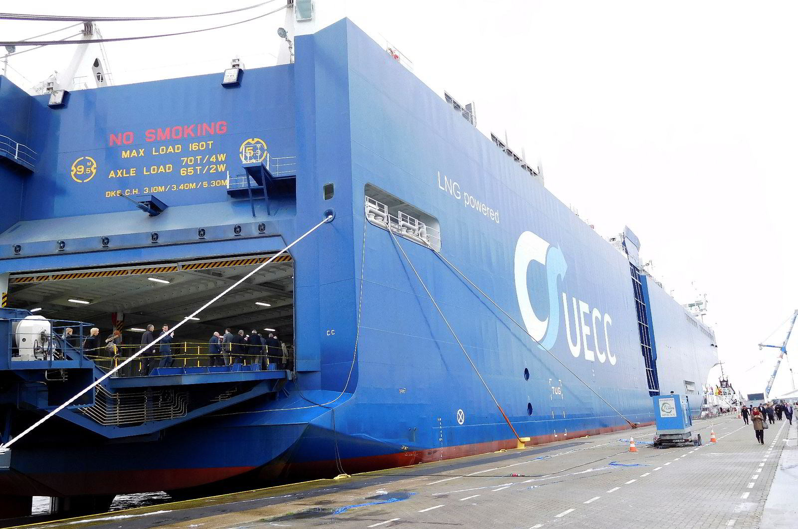 ‘Incredible journey’ sees UECC christen LNG-powered PCTC | TradeWinds