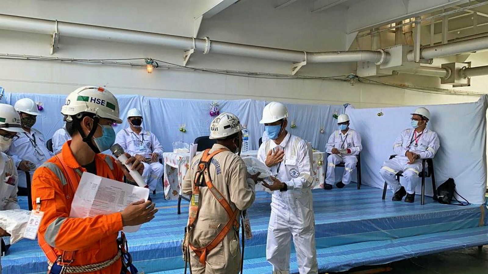 Synergy Marine celebrates workers on FSU conversion project in ...