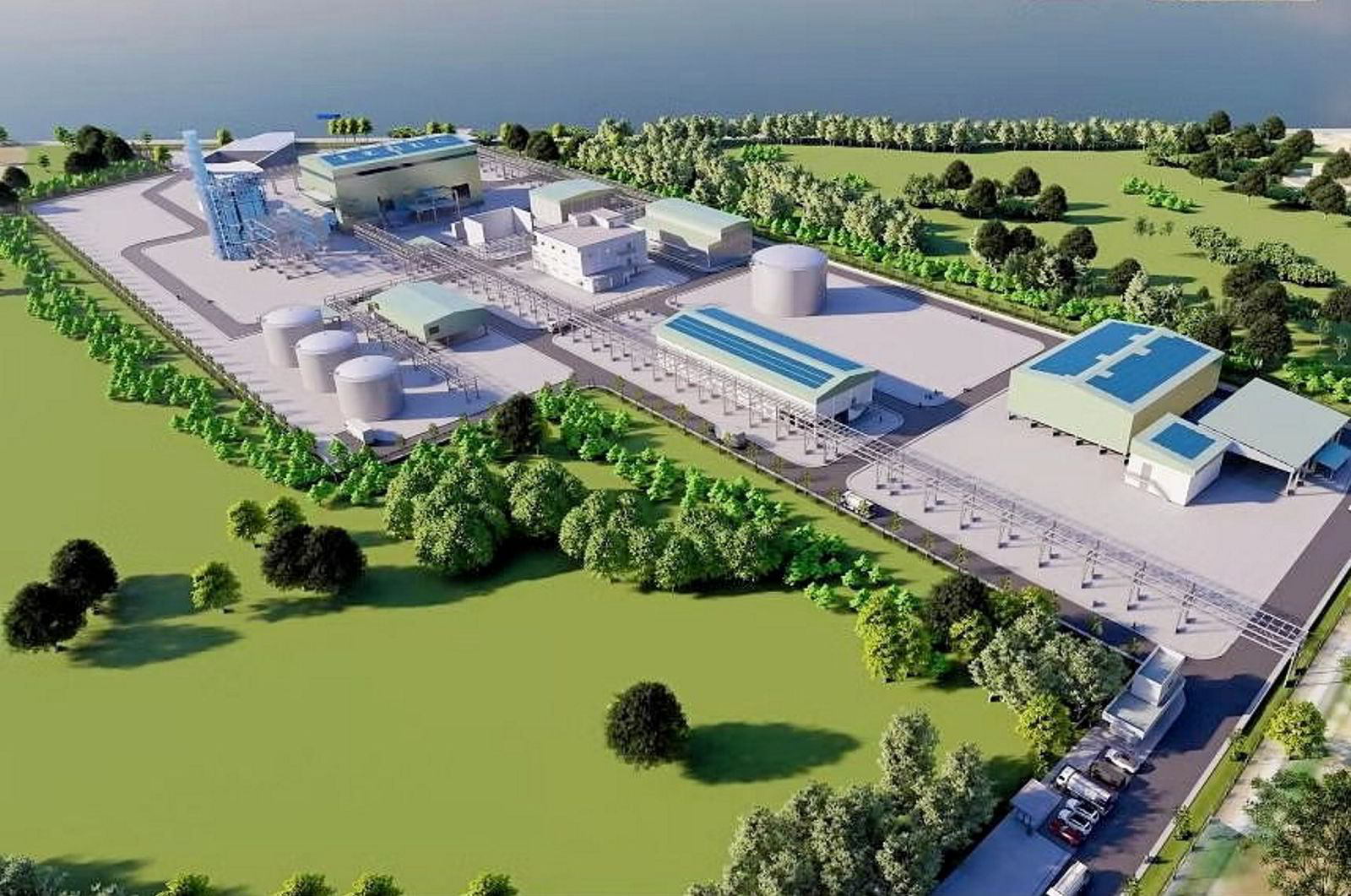 Construction begins on 600MW 'hydrogen-ready' gas-fired power station ...