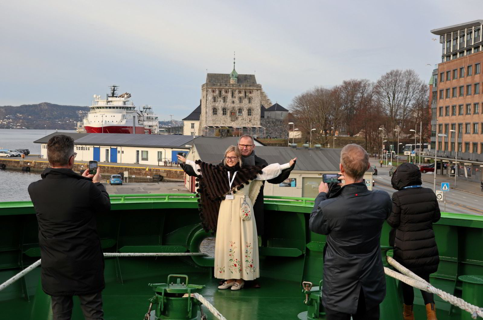 Dåp for det første av Misje rederi sine ti miljø-bulkskip | Kystens ...