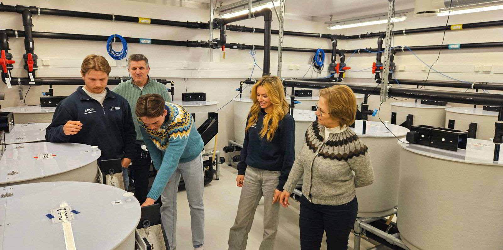 De lurer på om fisken er trygg å spise, sier Louise Olsen Methlie Wedaa ...