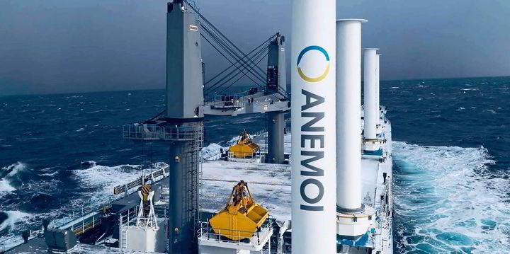 Anemoi ramping up production of rotor sails for big bulkers and tankers ...