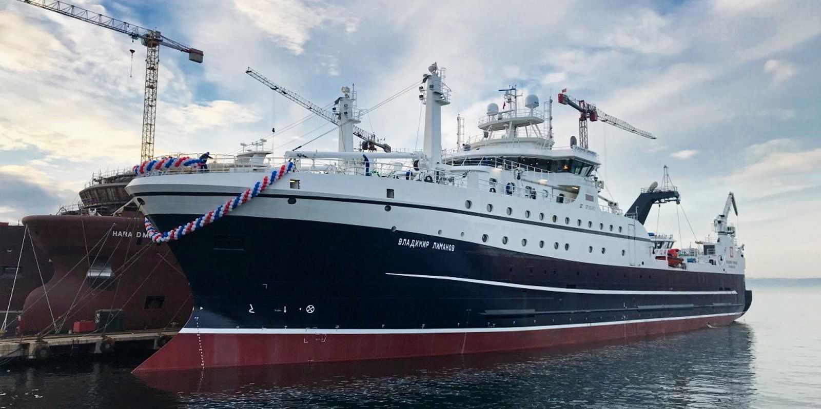 Russia’s first domestically-built factory trawler in 30 years embarks ...