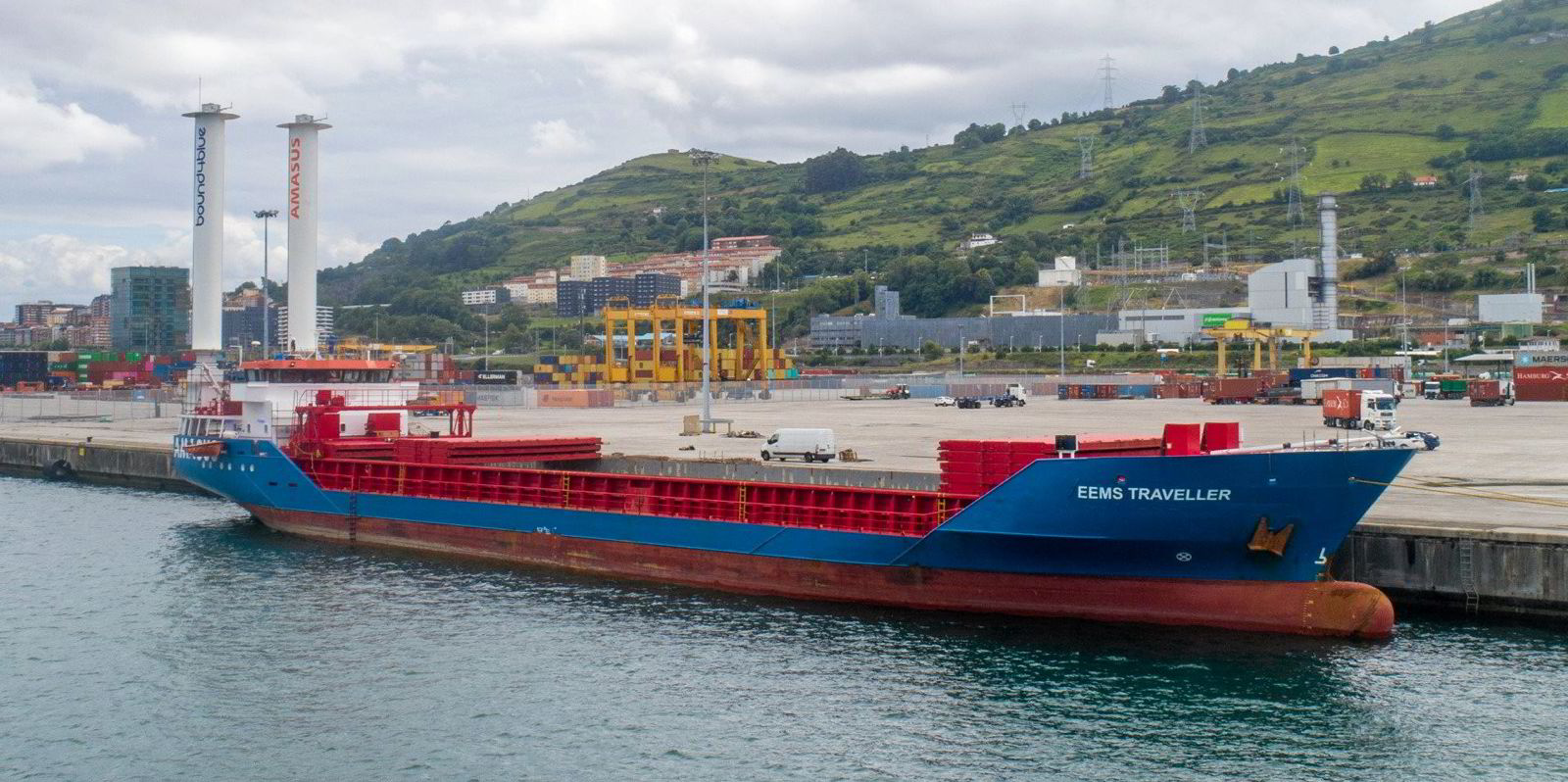 Bound4blue carries out biggest-ever suction sail retrofit on Amasus MPP ...