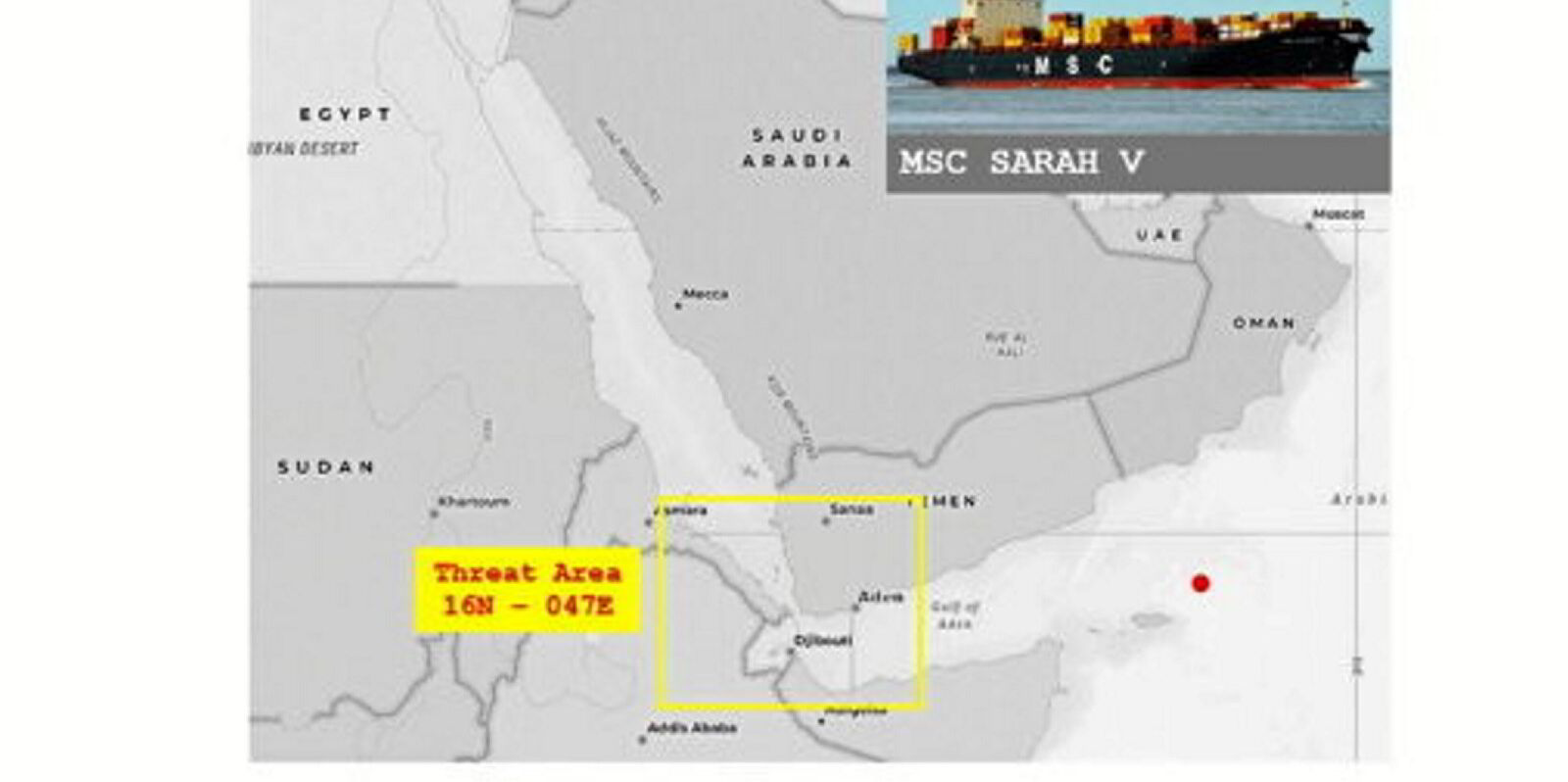 Houthis fire ‘new ballistic missile’ at MSC ship in potential game ...