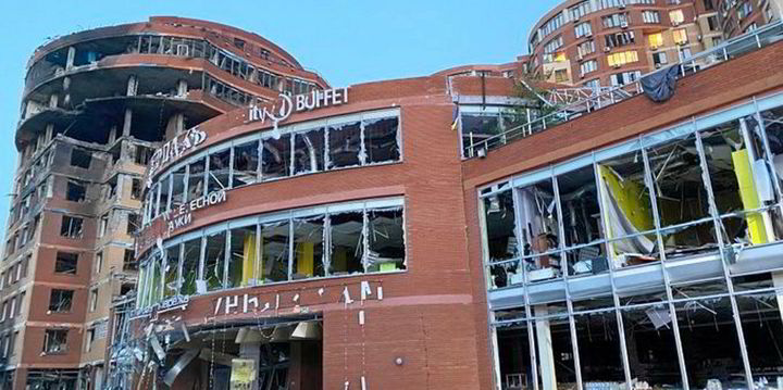 Danica crewing office damaged by Russian rocket attack in Odesa ...