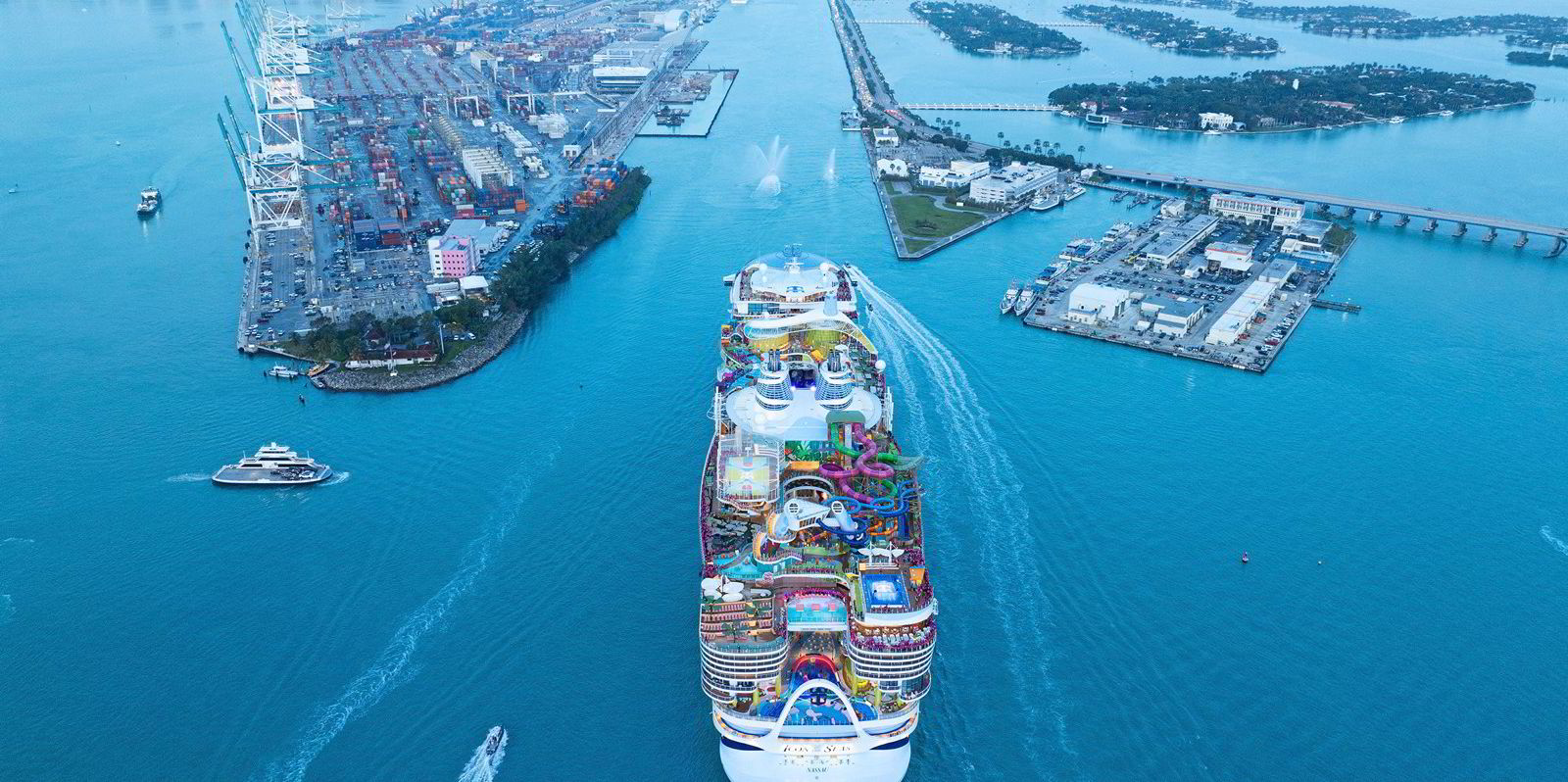 World’s biggest cruise ship offers hottest ticket in Miami since Lionel ...