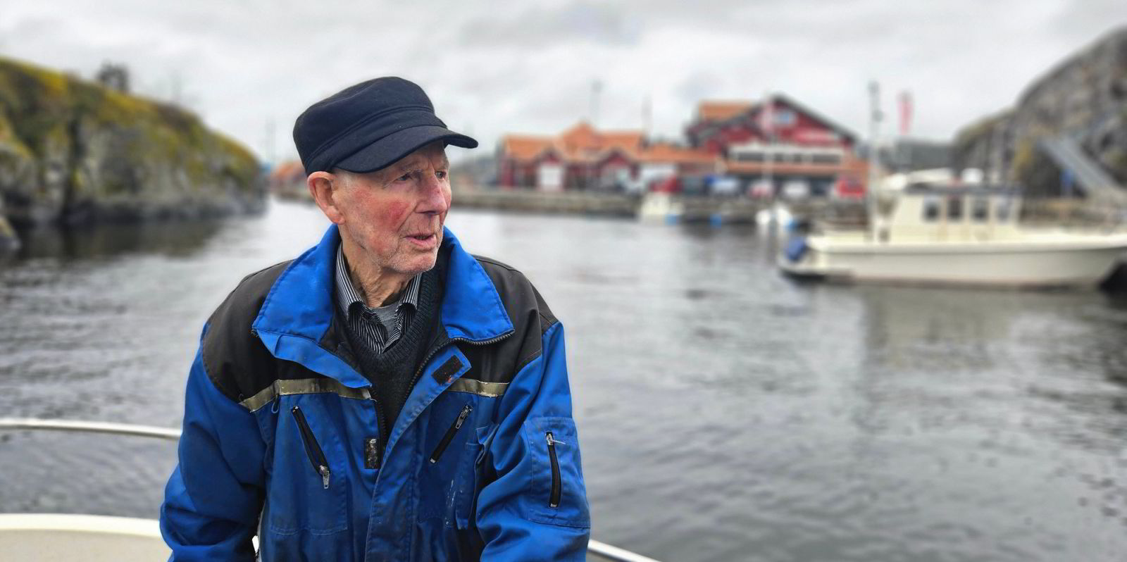 Per Kristensen (96) har fisket siden før krigen og har ingen planer om ...