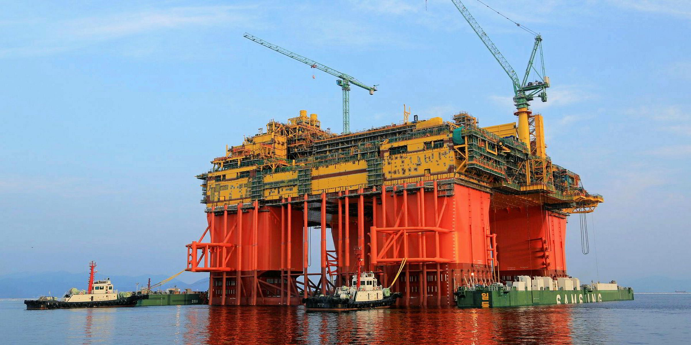 Ichthys CPF arrives in Australia | Upstream Online