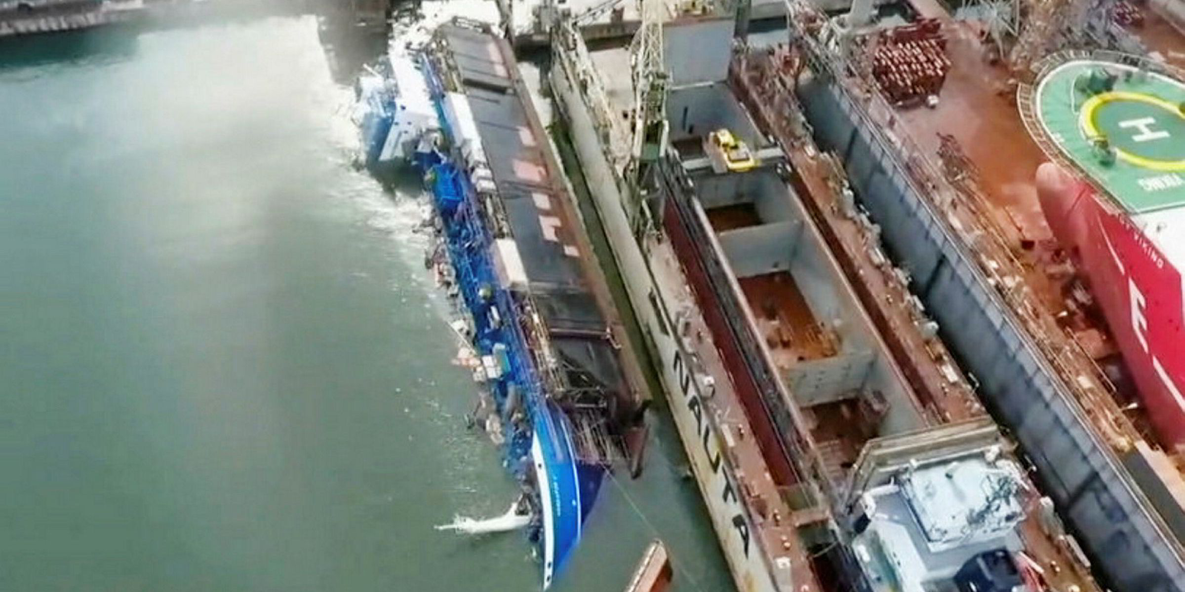 Tanker capsizes at Nauta Shipyard | TradeWinds