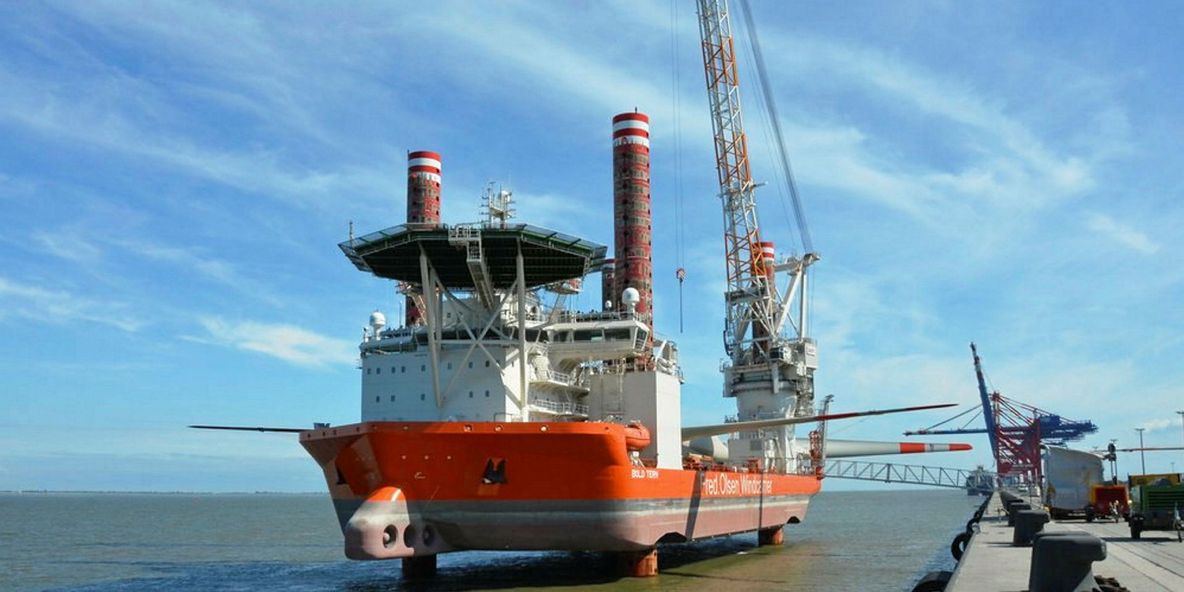 Fred Olsen’s Bold Tern joins Galloper wind turbine installation | Recharge