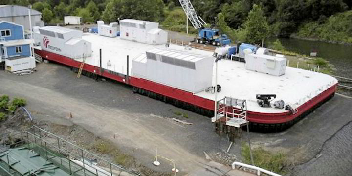World’s largest hoverbarge is floated for sale | TradeWinds