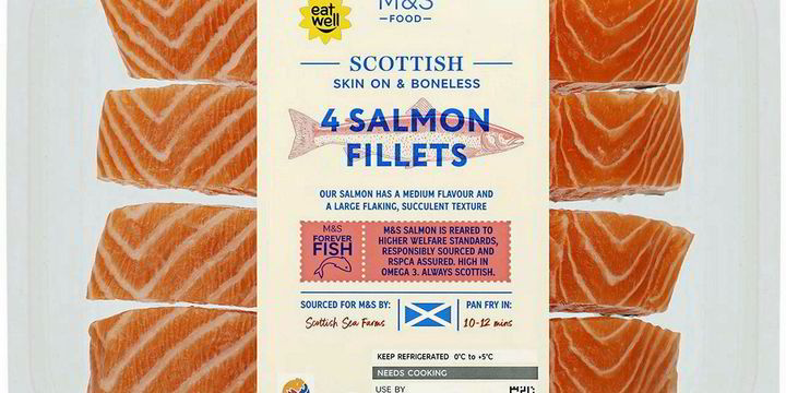 RSPCA reinstates M&S farmed salmon supplier's eco-label following ...