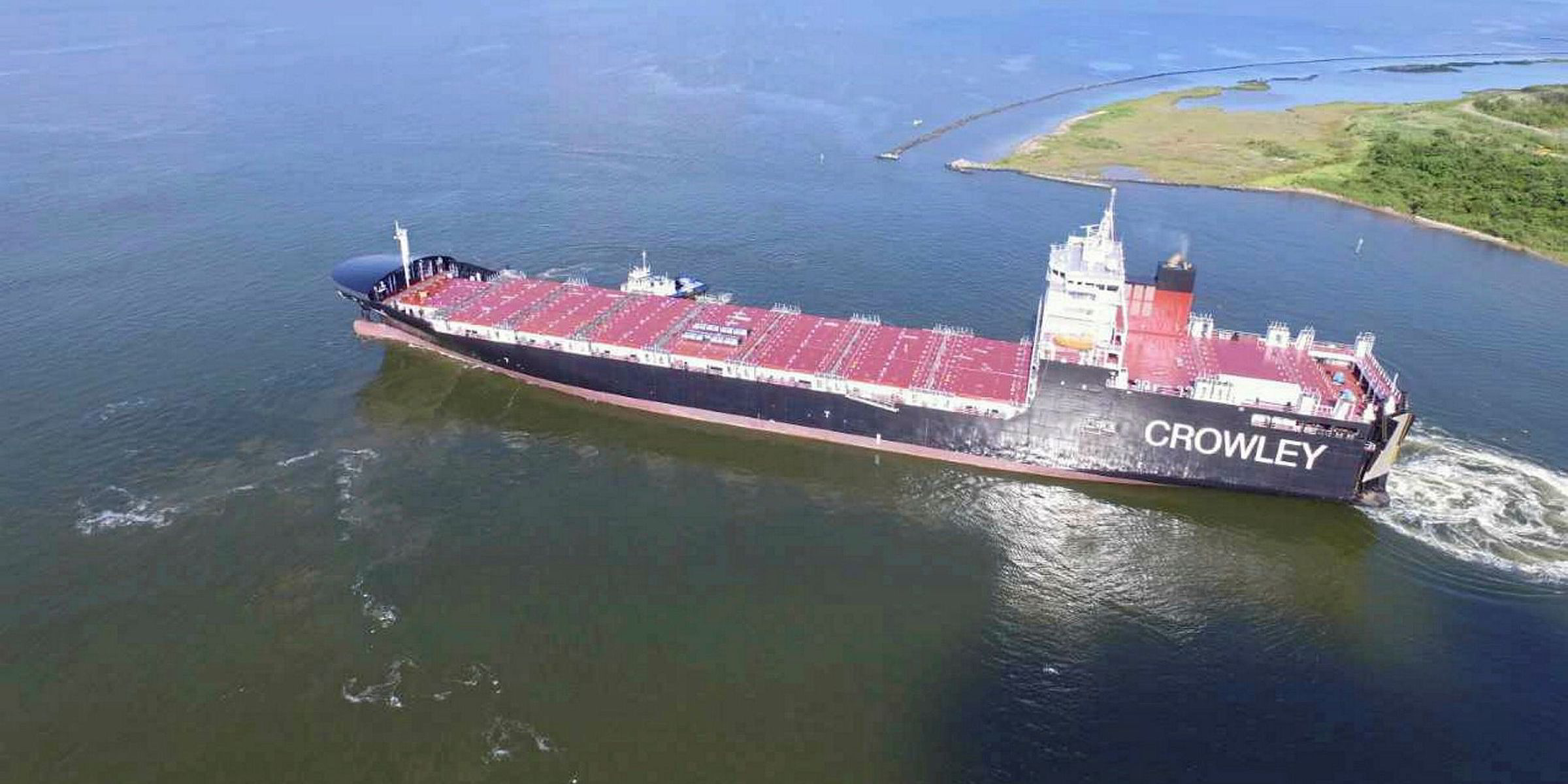 Crowley takes first of two LNG-powered conros | TradeWinds