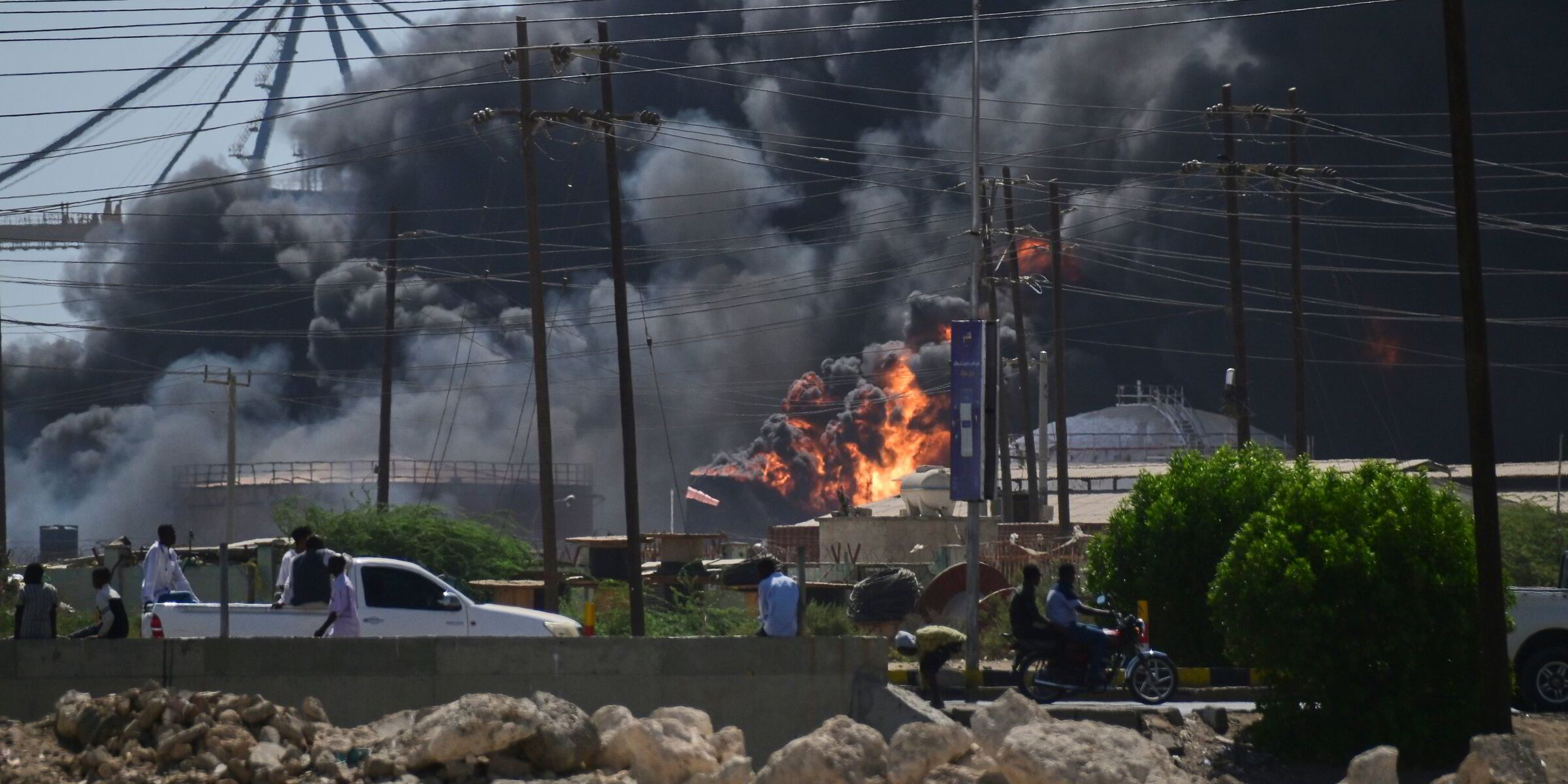 Bomb blast damages Red Sea container terminal following rebel attack ...