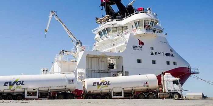 Australia achieves first LNG bunkering | TradeWinds