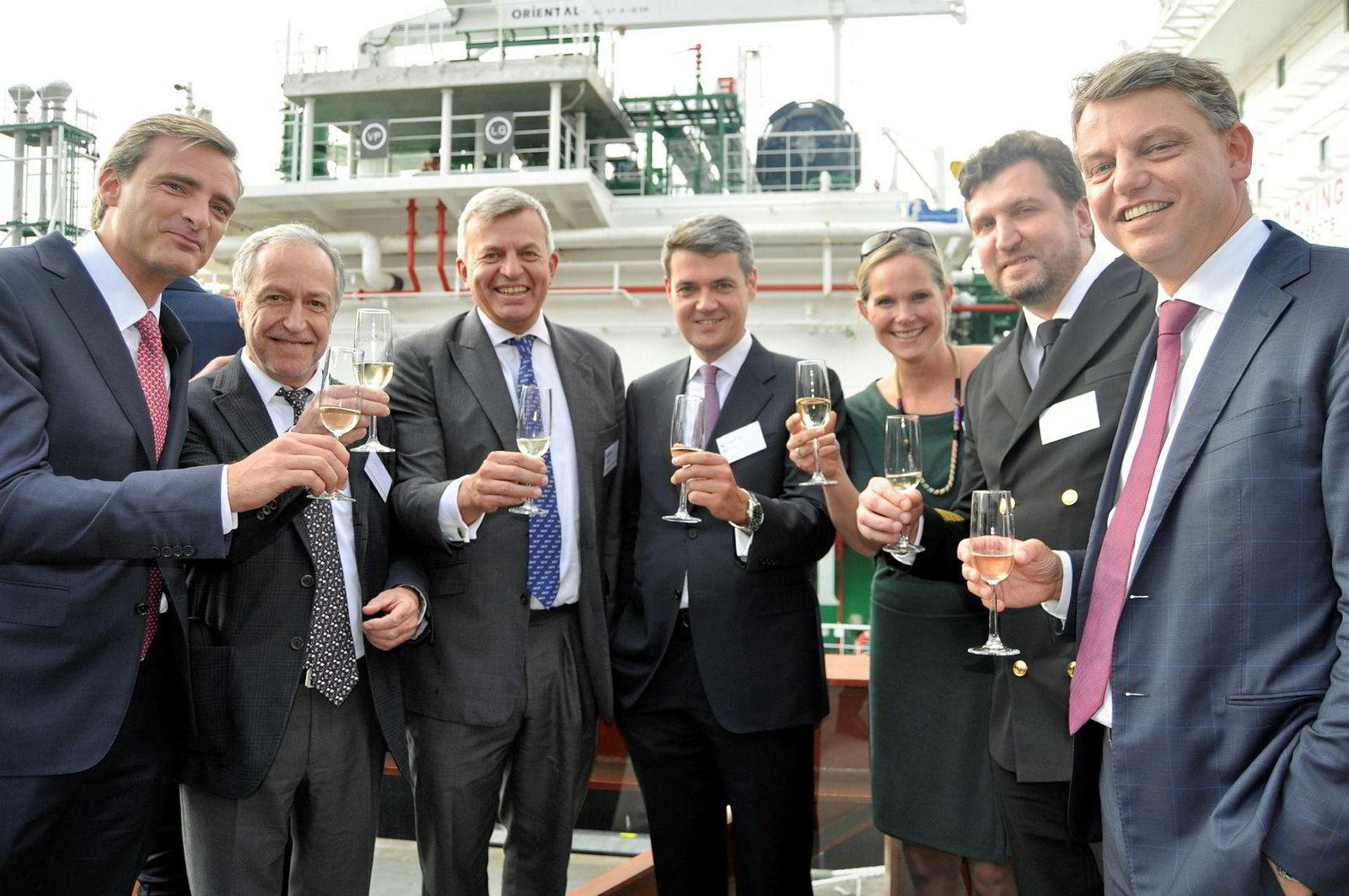Shell showcases first LNG bunker vessel in new Dutch home port | TradeWinds
