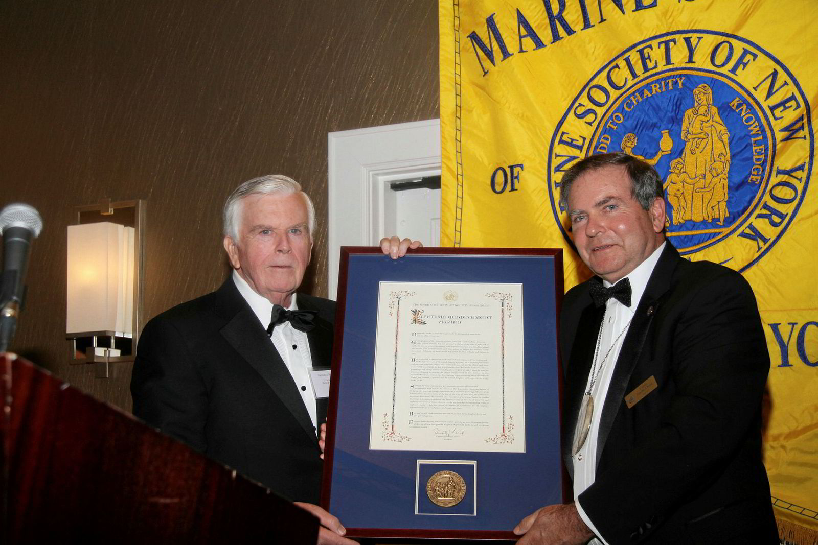 Marine Society honours Merrell at annual dinner | TradeWinds