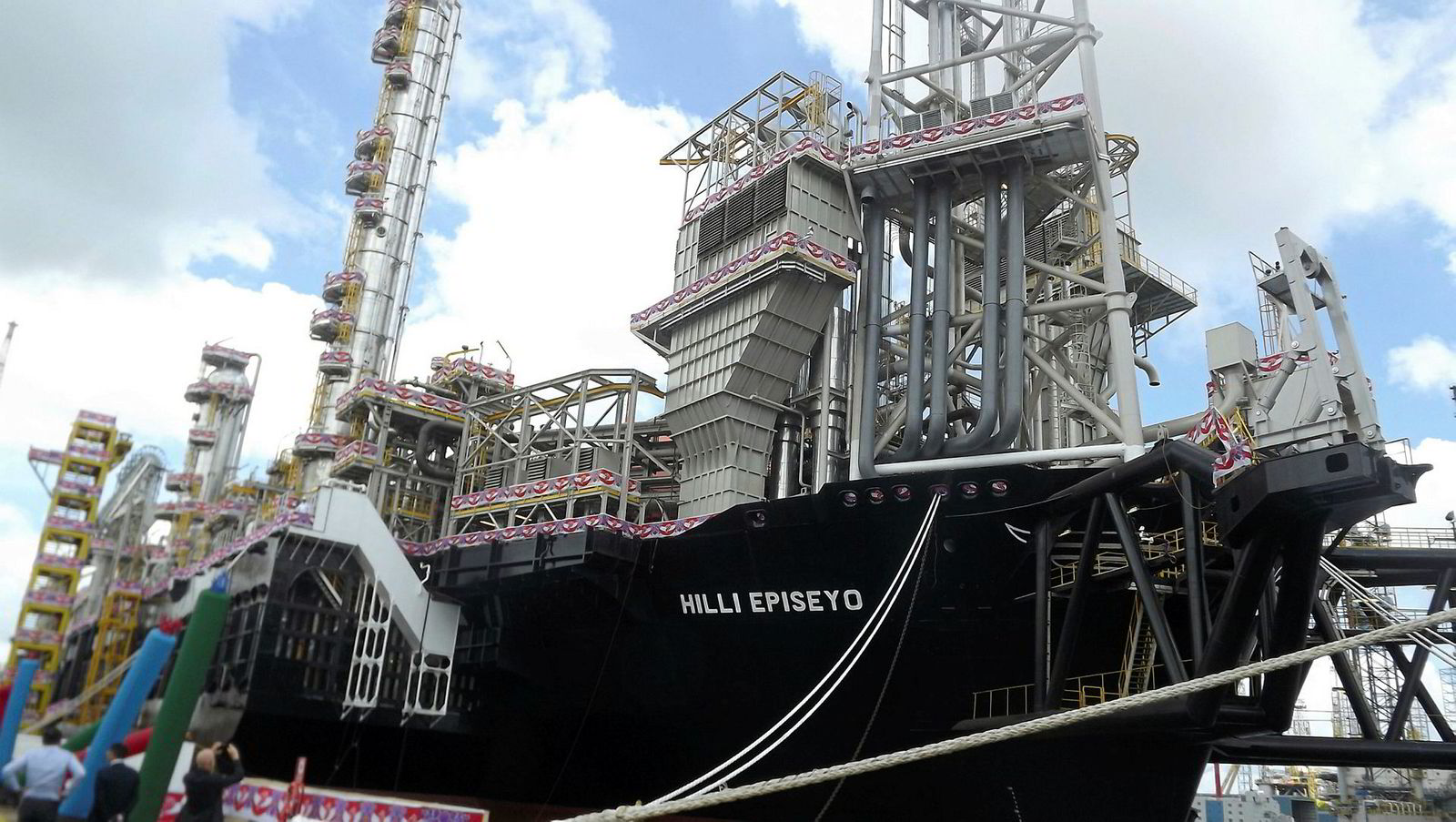 Golar LNG celebrates being first to convert gas ship into floater ...