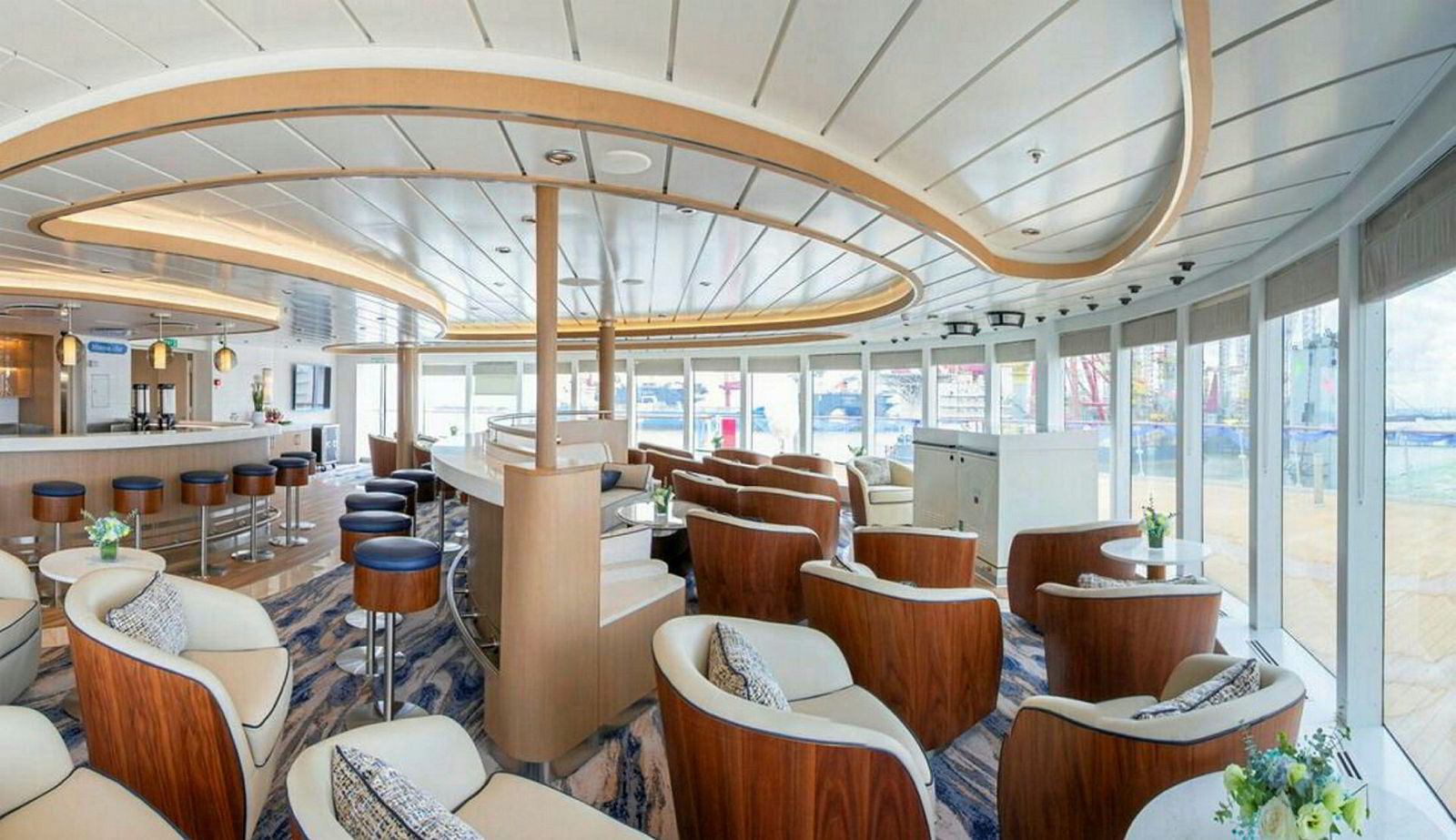 SunStone Ship's first Infinity cruiseship comes sailing in | TradeWinds