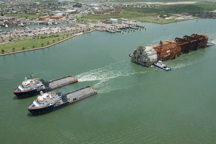 Heidelberg spar hull sets sail | Upstream Online