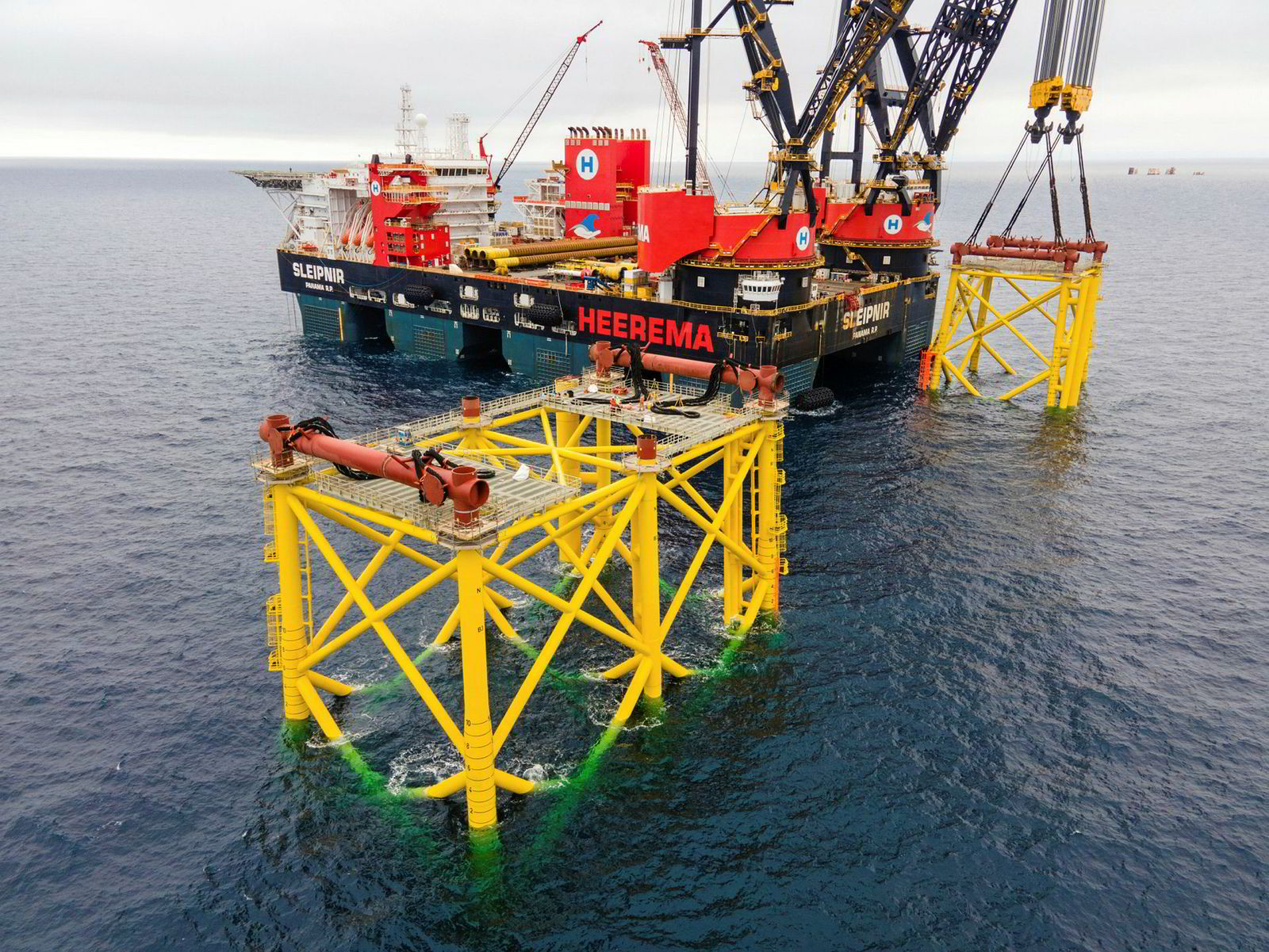 New jackets installed at Tyra in North Sea off Denmark | Upstream Online