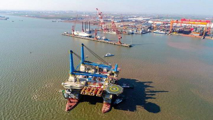 OOS heavy-lift vessel hits the water in China as it targets offshore ...