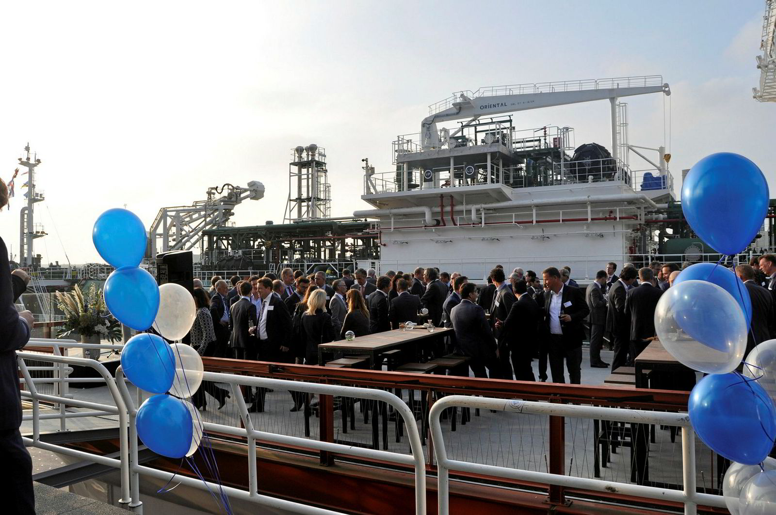 Shell showcases first LNG bunker vessel in new Dutch home port | TradeWinds