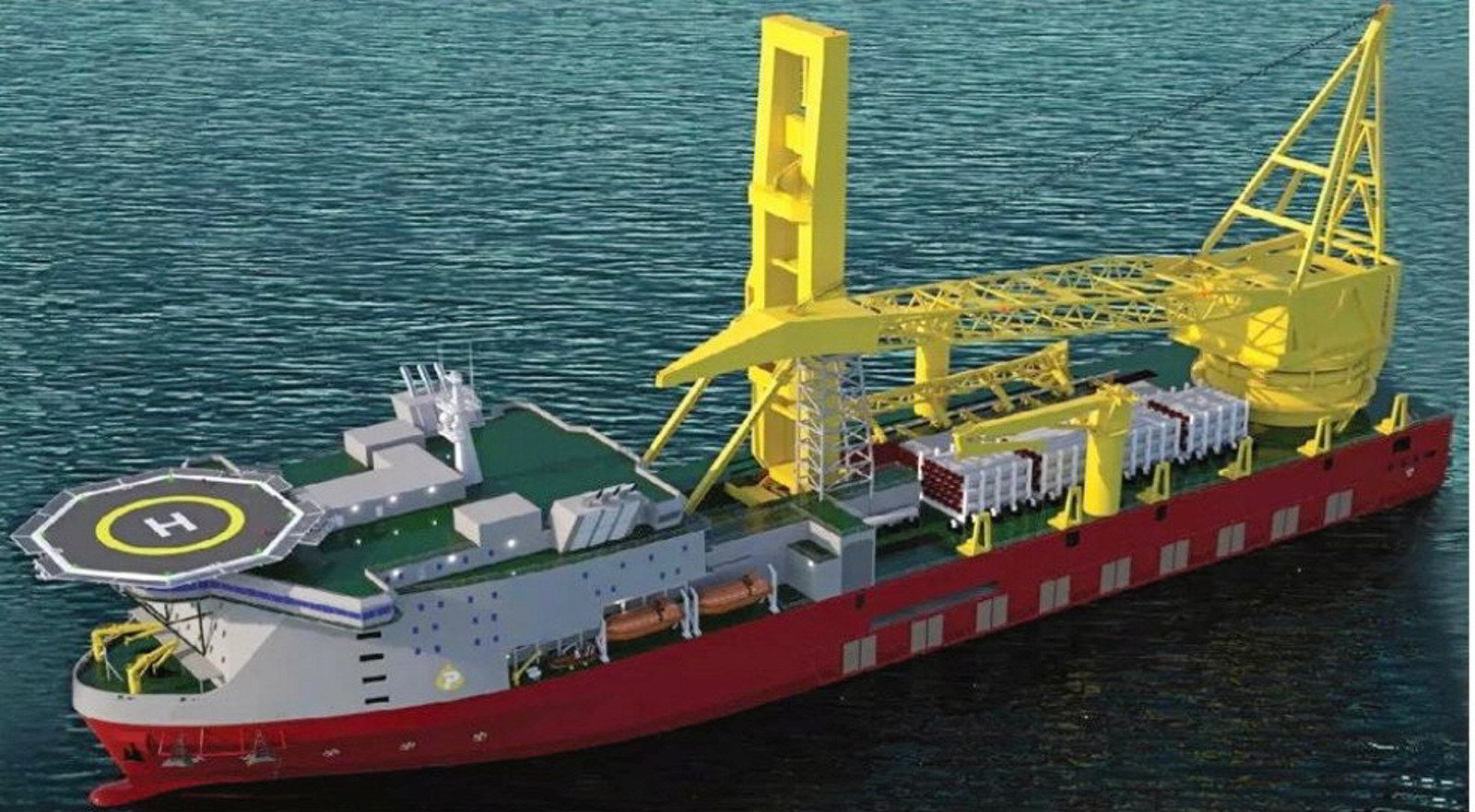 Chinese yard launches deep-water pipelay vessel | Upstream Online