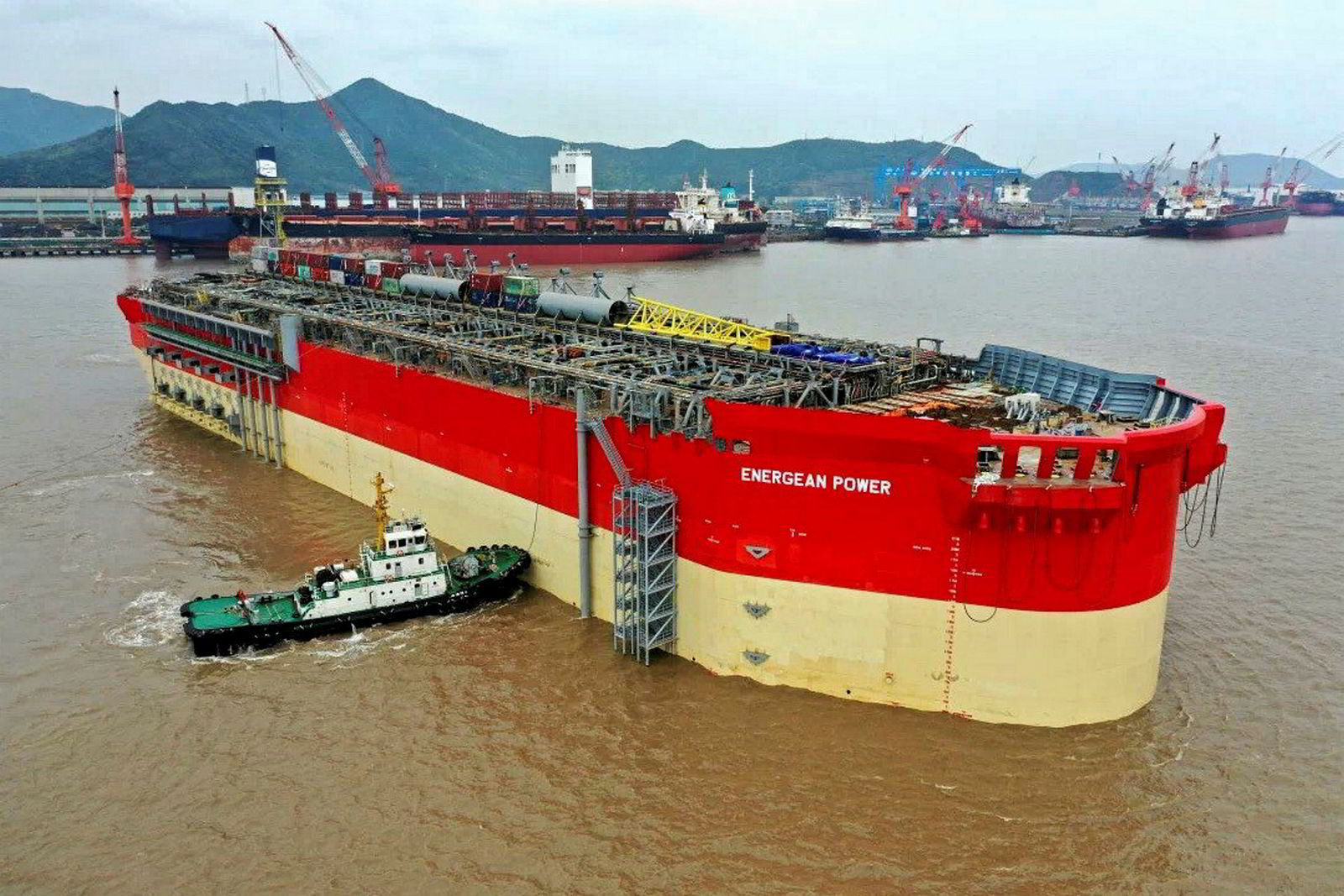 Energean FPSO hull leaves Chinese yard as Algerian assets are dropped ...