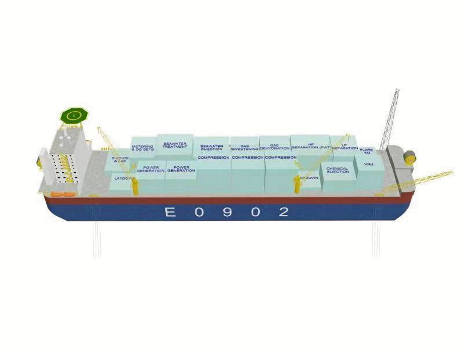 Cosco advances new FPSO design intended for Brazil operations ...