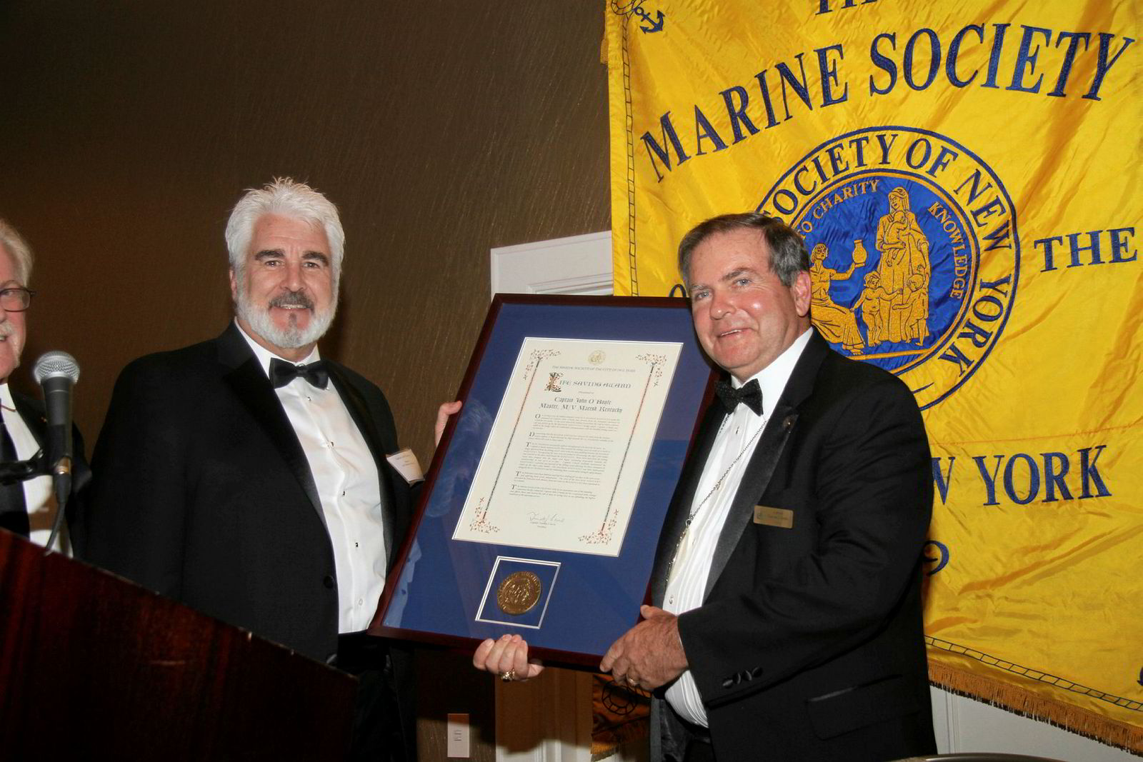Marine Society honours Merrell at annual dinner | TradeWinds