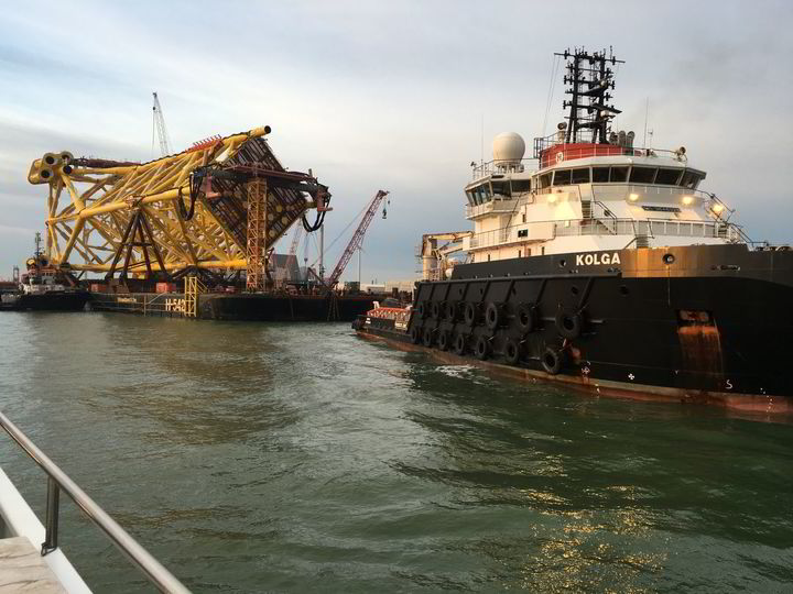 Wellhead platform jacket sets sail for Culzean | Upstream Online