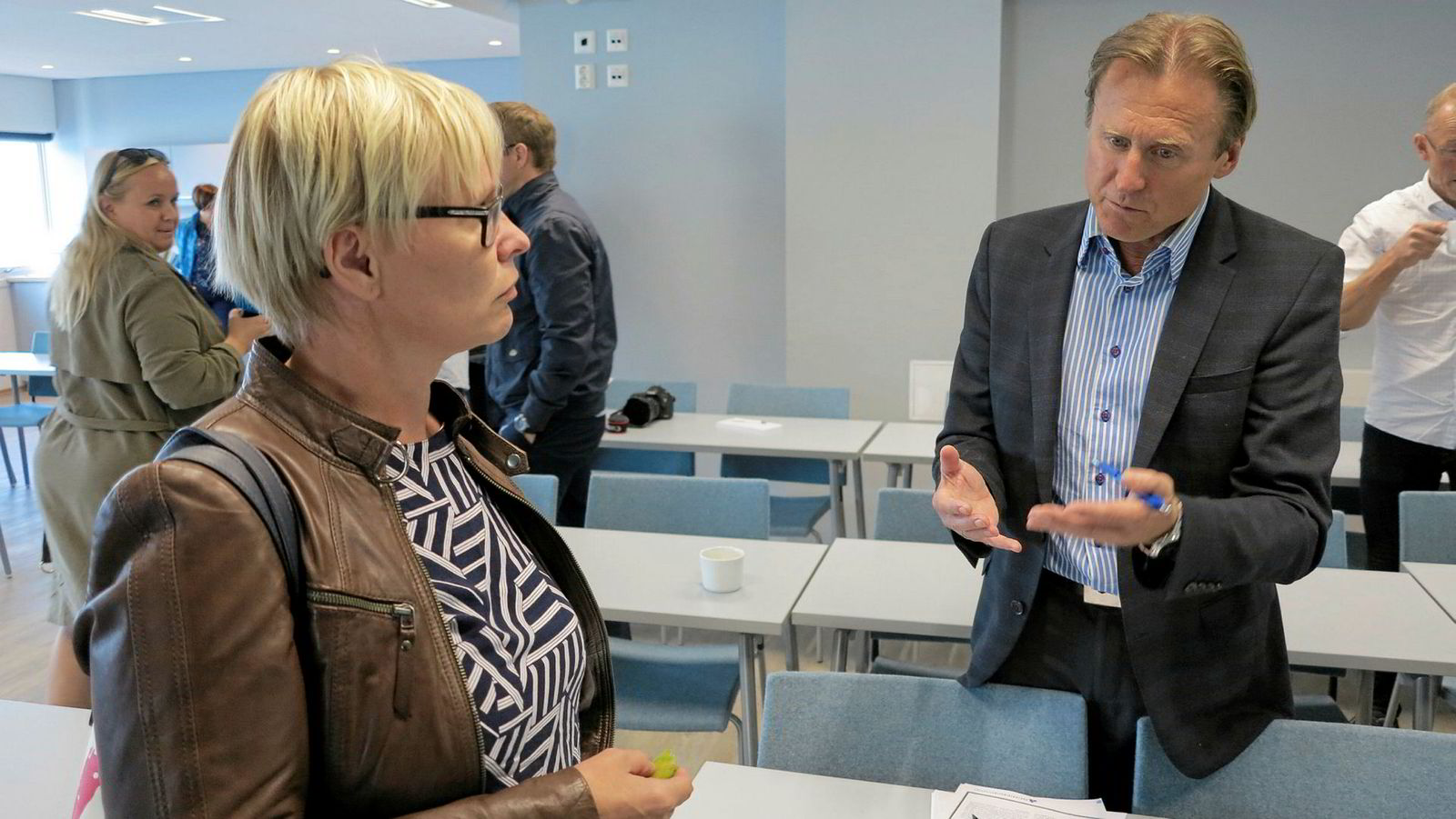 Vi erfarer at fiskerne gjør sitt ytterste for å unngå bifangst av hyse ...