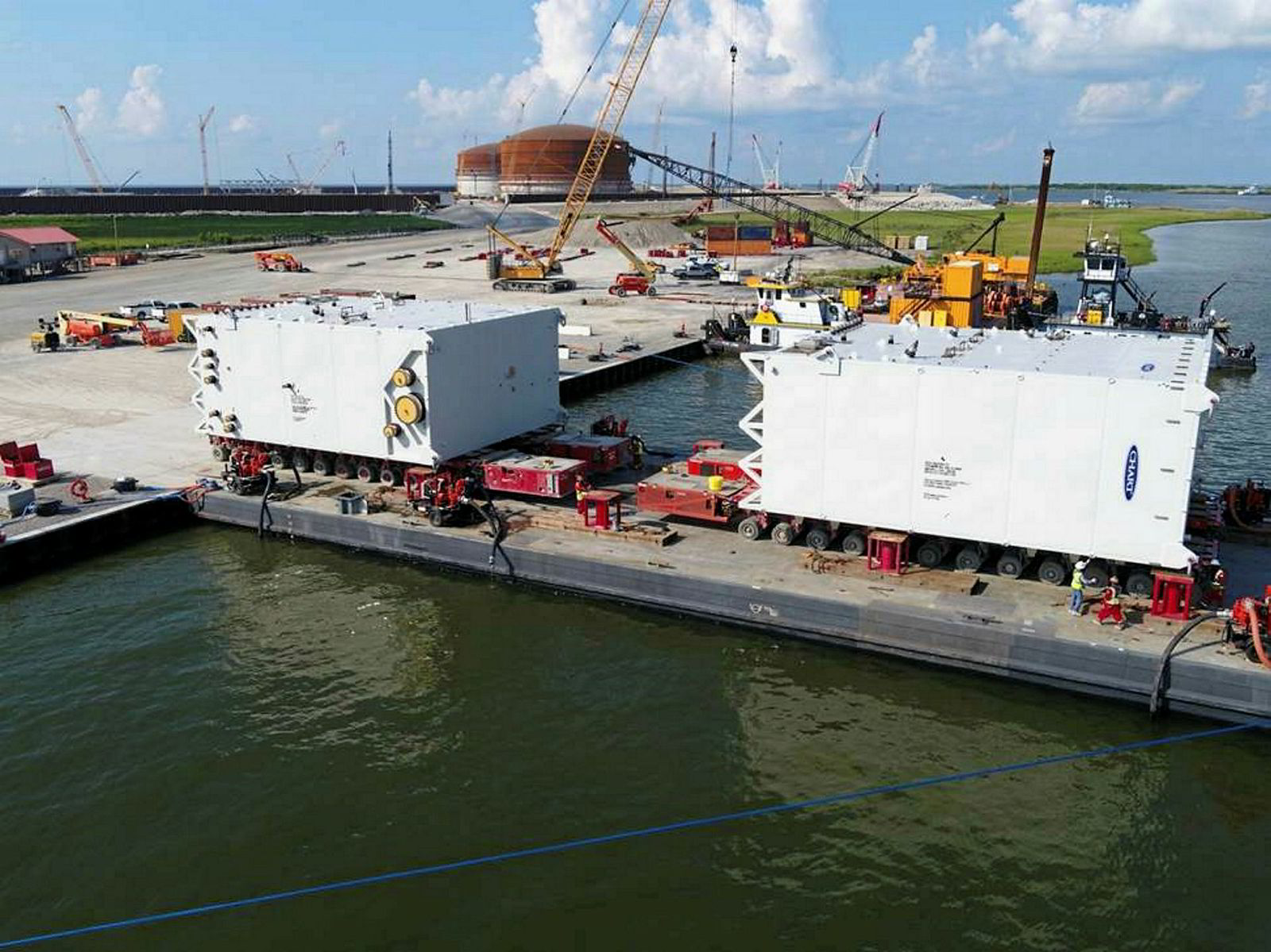 Video: Chart cold boxes delivered to Calcasieu Pass LNG | Upstream Online