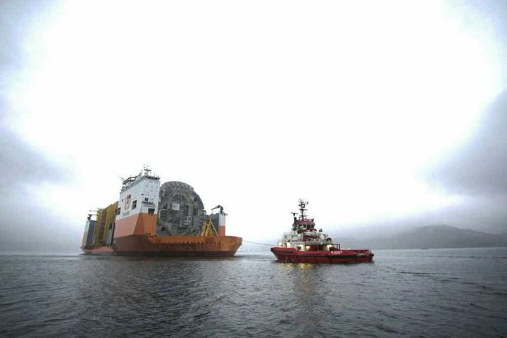 VIDEO: Aasta Hansteen hull arrives off Norway | Upstream Online