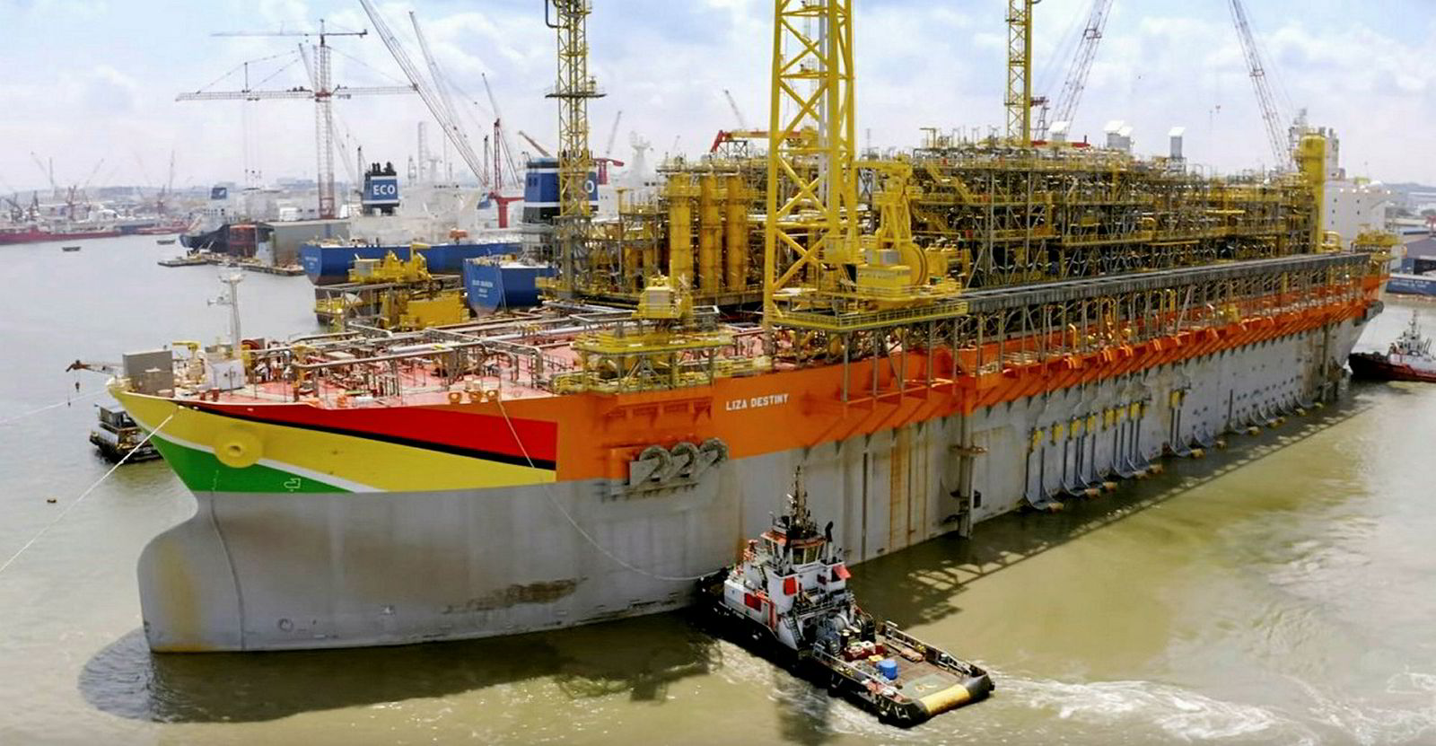 Liza Destiny sets sail for Stabroek block off Guyana | Upstream Online