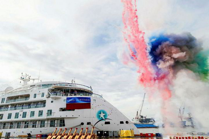 SunStone Ship's first Infinity cruiseship comes sailing in | TradeWinds