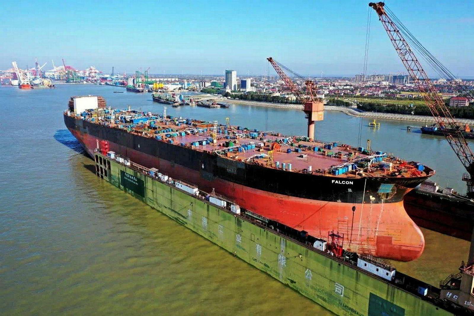 Cosco cuts first steel for Brazil-bound floater modules | Upstream Online