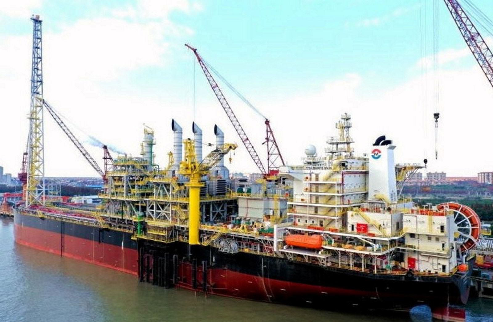Cosco delivers floater destined for Eni's Amoca shallow-water project ...