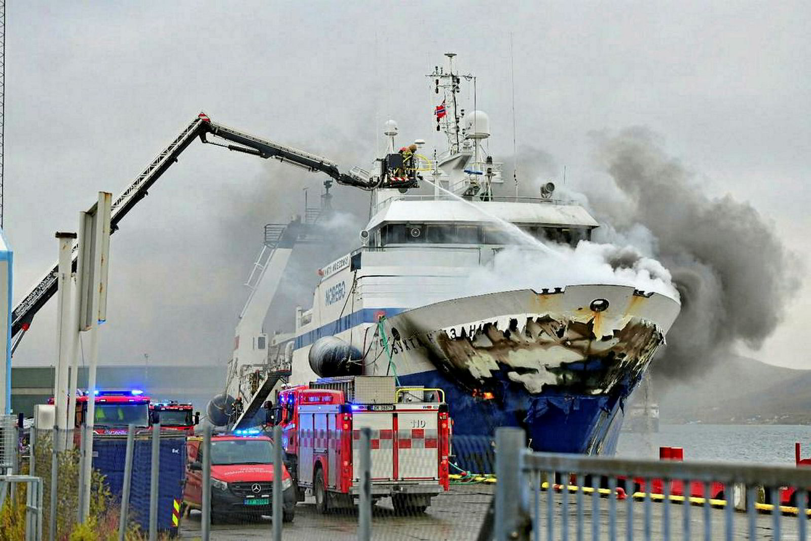 Photos: Catastrophic fire decimates Russian firm Norebo's factory ...