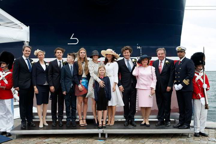 Latest Stena Weco newbuild receives royal seal of approval | TradeWinds