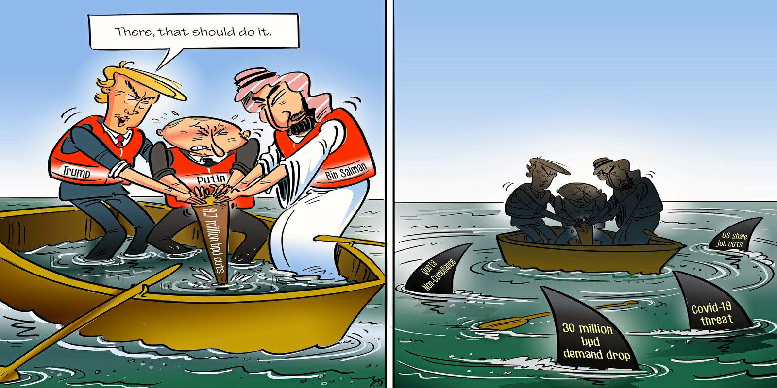 Sidetracked: a year in Upstream cartoons | Upstream Online