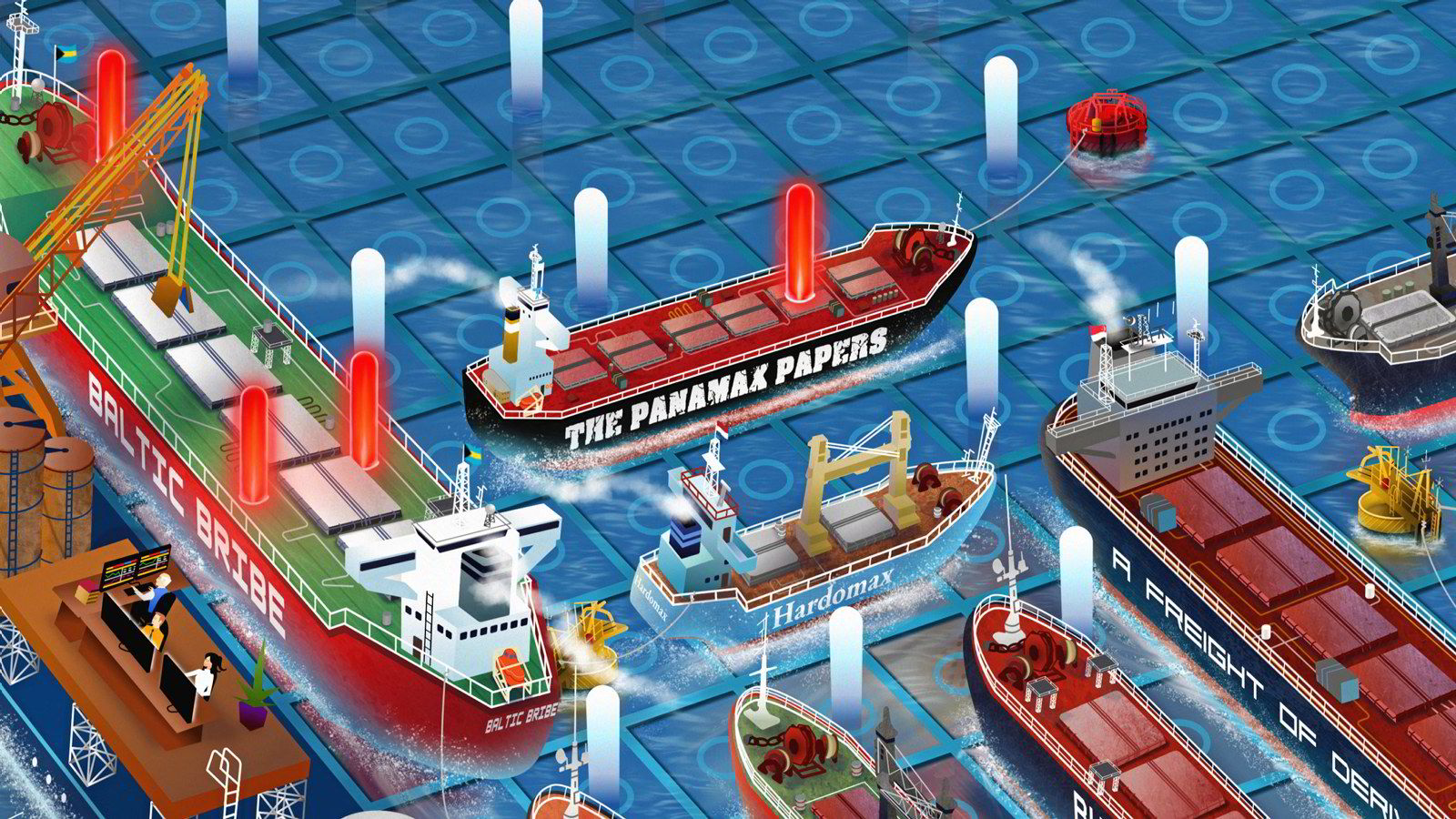 Meet the ‘Banksy of shipping’. The anonymous artist committing dry bulk markets to canvas ...